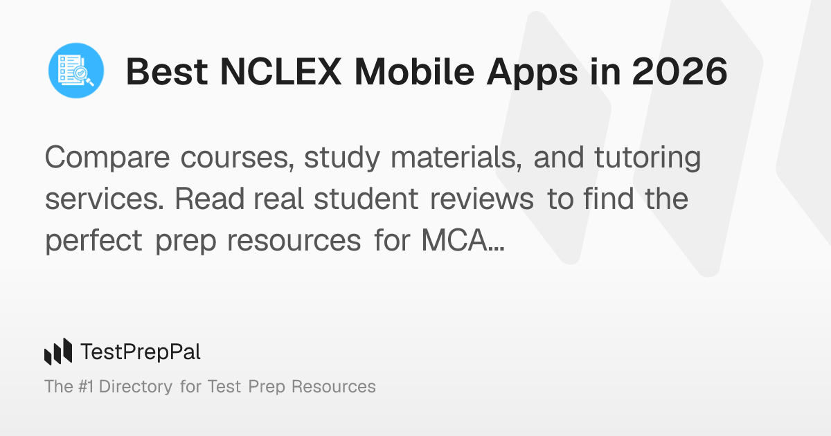 Best NCLEX Mobile Apps in 2026 – TestPrepPal