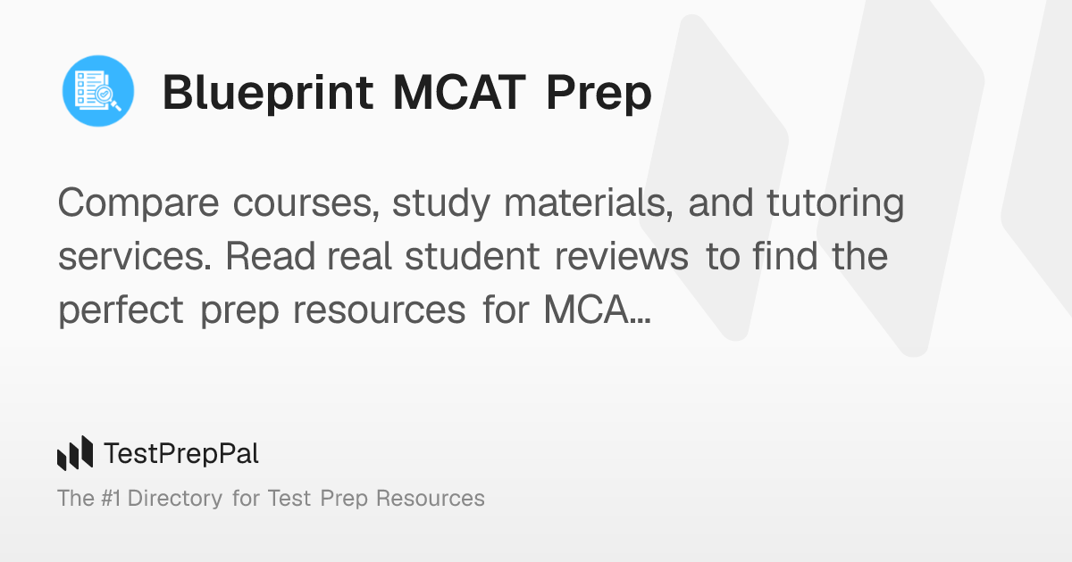 Blueprint MCAT Prep – TestPrepPal